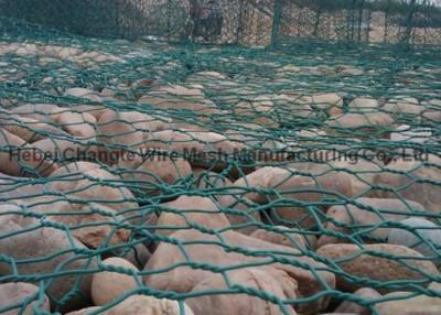 Cina Rete metallica esagonale del gabbione/catturare con la rete forza ad alta resistenza 300 - 750n/Sqm per protezione della struttura del suolo in vendita