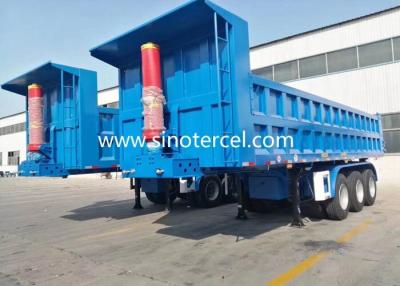 China Heavy Duty Hydraulic Tipper Semi Trailer Safe Transportation for sale