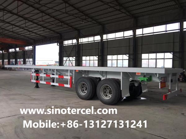 Quality Customized Flat Bed Semi Trailer Ultimate Solution For Heavy Duty Transportation for sale