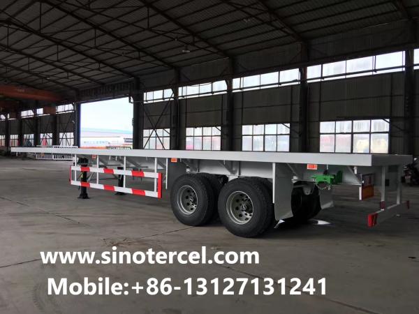 Quality Customized Flat Bed Semi Trailer Ultimate Solution For Heavy Duty Transportation for sale