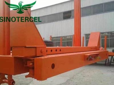 Quality 30t-60t Log Semi Trailer Wood Semi Log Trailer For Timber Transport for sale