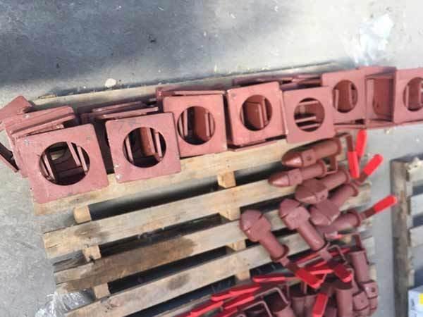 Quality Casting Container Trailer Twist Locks Red Container Chassis Twist Lock for sale