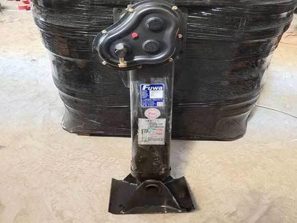 Quality 28000kg Dump Trailer Rear Support Legs 28Ton Semi Trailer Support Legs for sale
