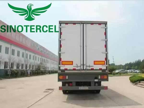 Quality Frozen Food Refrigerated Semi Trailer 39000kg Semi Freezer Trailer For for sale