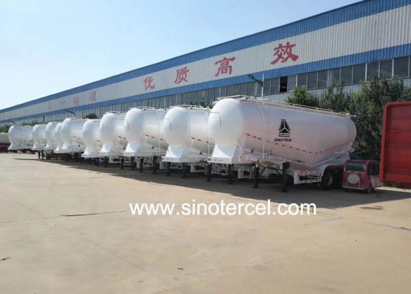 Quality 45T Bulk Cement Tank Semi Trailer 45000kg Cement Tanker Semi Trailer For for sale