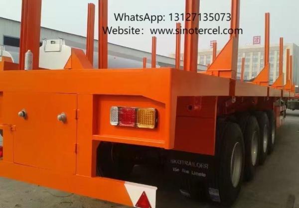 Quality High Capacity Heavy Duty Timber Transport Semi Trailers for sale