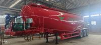 China Bulk Cement Semi Trailer with 3 Axles and 45CBM Capacity supplier