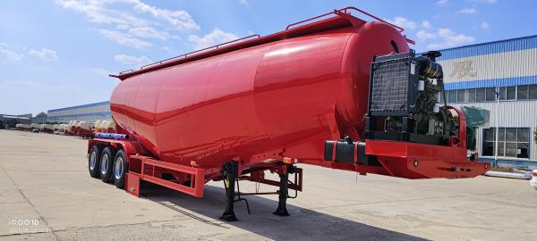 Quality Bulk Cement Semi Trailer with 3 Axles and 45CBM Capacity for sale