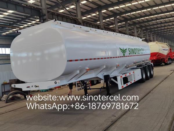 Quality 3 Axle Fuel Tank Semi Trailer 30-60CBM Capacity for sale