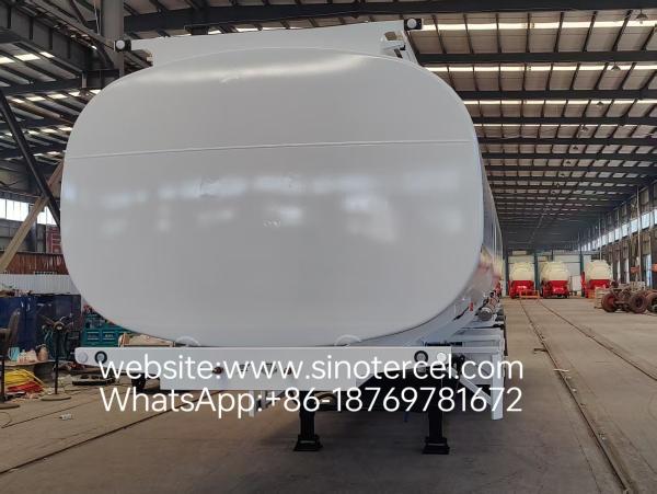 Quality 3 Axle Fuel Tank Semi Trailer 30-60CBM Capacity for sale