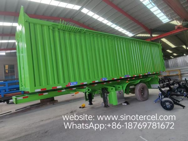 Quality Enclosed Heavy-Duty Cargo Semi-Trailer 30-50 Ton Capacity for sale