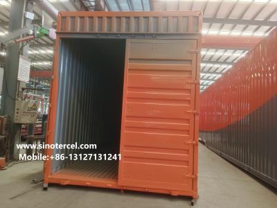 Quality 53ft Yellow Enclosed Box Semi Trailer with Side and Rear Doors for sale