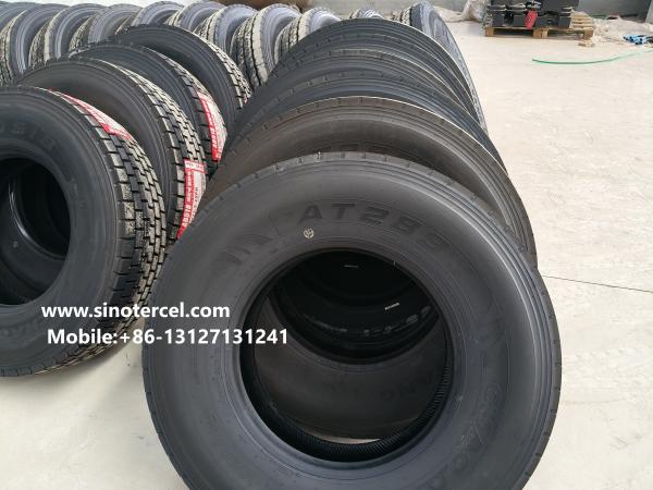 Quality 12R22.5 Tubeless Trailer Tires for Trucks and Buses for sale