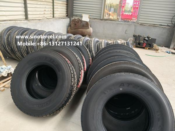 Quality 12R22.5 Tubeless Trailer Tires for Trucks and Buses for sale