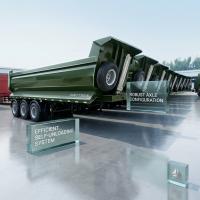 China 50CBM Tri-Axle Tipper Semi-Trailer: Maximize Your Payload for sale