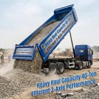 Quality Unleashing Heavy Hauling Efficiency 40-Ton 3-Axle Semi-Trailer Trucks for sale
