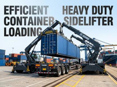 China 3 Axle Semi Sidelifter Trailer 40 Feet Container Side Lifter for sale