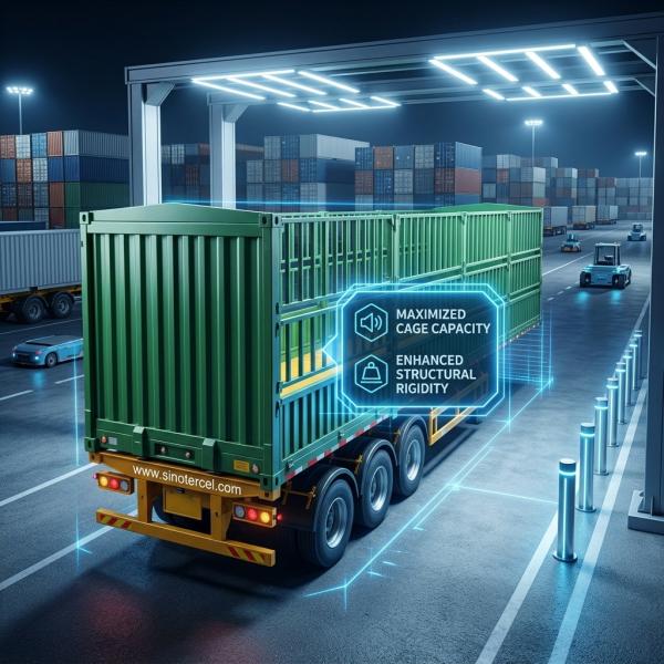 Quality 30-60 Tons Bulk Cargo Semi Trailer With Customizable Loading Capacity for sale