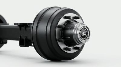 China 13Tons FUWA Trailer Axles High Strength And Comfortable Appearance for sale