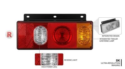 China Waterproof Led Trailer Tail Lights Trailer Spare Parts SAE/DOT Approval for sale