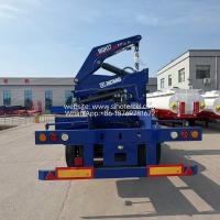 China 3-axle 40ft Side Loader Trailer , Container Side Lifter for sale