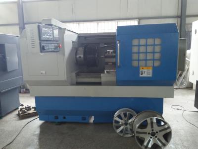 China cnc alloy wheel repair lathe machine CK6166A with automatic detection and diamond cutting for sale