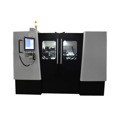 China automatic cnc probe laser lathe CK6160W CNC rim diamond cut lathe with laser probe for sale
