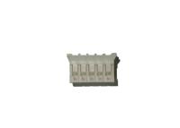 China 5P Terminal Connection Cable Socket Temperature Resistant Connector Durable Material for Connectivity for sale