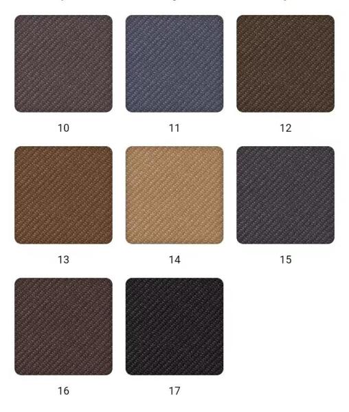 Quality Warm Stylish Wool Polyester Blend Fabric Anti Static Textile Non Fading for sale