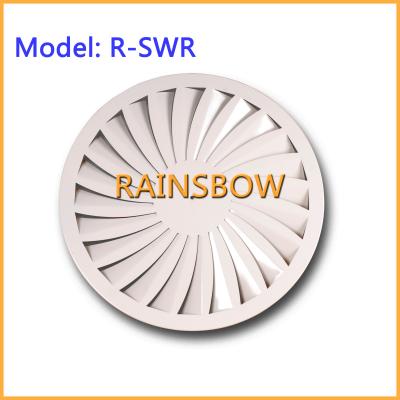 China Swirling air diffuser, air grille ,air register ,air vent ,grille ,air damper, ventilation for sale
