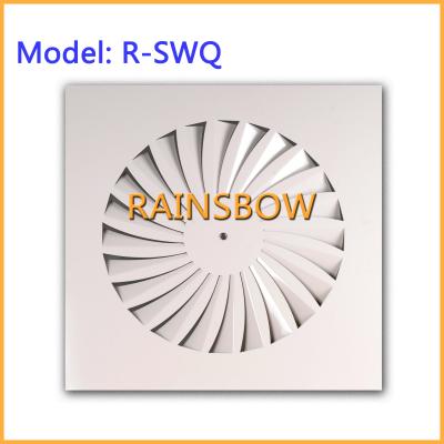 China Swirling air diffuser, louver,air grille ,air register ,air vent ,grille ,air damper, ventilation for sale