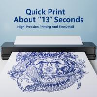 China Thermal Stencil Machine Adjustable Speed Thermal Printer For Tattoos for sale