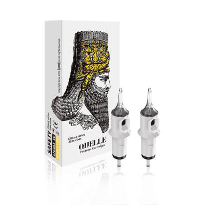 Cina Quelle White Tattoo Cartridge Needle 1RL 0.20mm 0.25mm 0.30mm 0.35mm OEM Tattoo Needle Cartridge in vendita in vendita