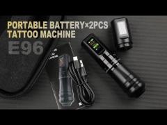CNC Single Charge Duurzaam Model Stroke Verstelbare Tattoo Machine Pen Met 1800 MAh Voor Kunstenaar Gebruik Body Art