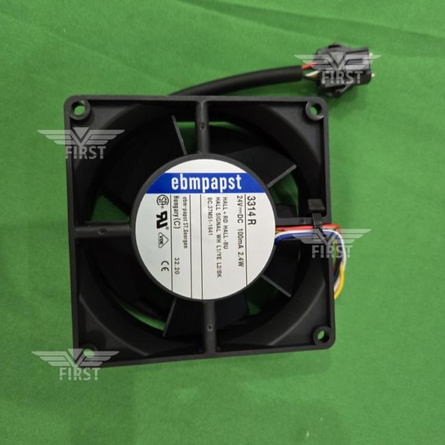 Black Original New Man Roland Spare Parts Roland 700 Fan 24V For Roland 700 Fan