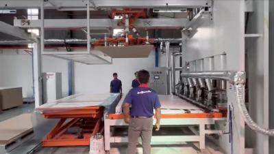 Quality Short Cycle Melamine Laminating Hot Press Machine For Plywood for sale