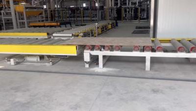 Quality Melamine Short Cycle Press Automatic Board Production Line 1800 ton for sale
