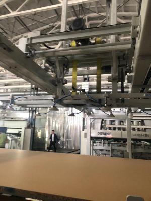 Quality Mdf Board Melamine Laminating Hot Press Machine For Hpl 80 Sheets Hour for sale