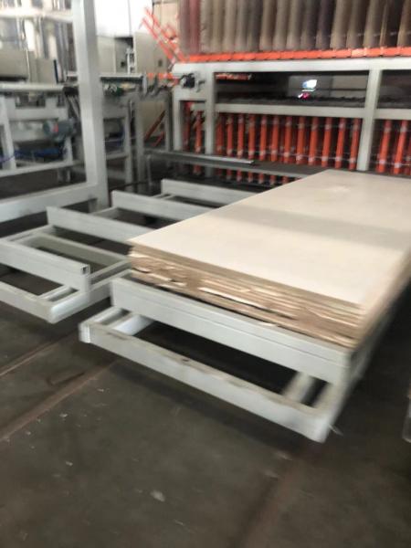 Quality Full Automatic High Pressure Short Cycle Hot Press For Wooden Board MDF Board Laminating for sale