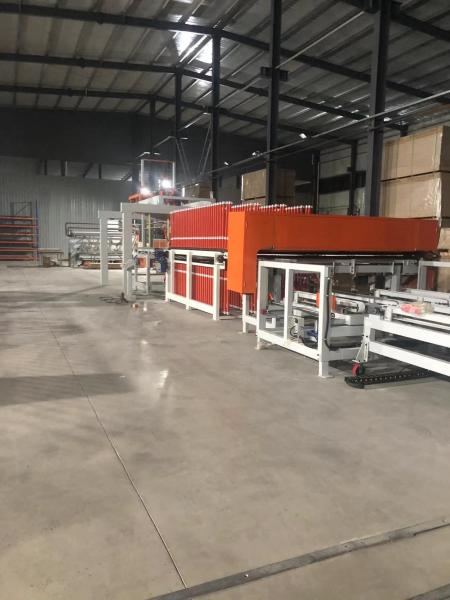 Quality Industrial Precision 20000kN Laminate Flooring Production Line Short Cycle Hot Press for sale