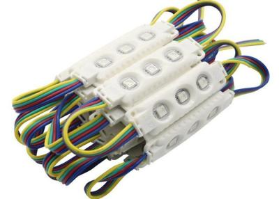 China RGB Color 3 Led Module Strip , SMD 5050 Led Module Waterproof  DC 12V IP65 for sale