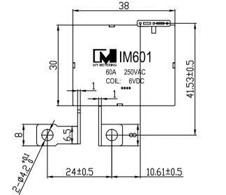 relè elettromagnetico elettrico 0 di alto potere Monostable bistabile di 32A 60A