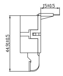 relè elettromagnetico elettrico 1 di alto potere Monostable bistabile di 32A 60A