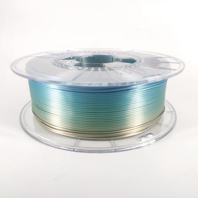 China 3d Printing Plastic Filament 3d Printer Plastic Rainbow Rods PLA Filament 1.75mm Rainbow PLA for sale