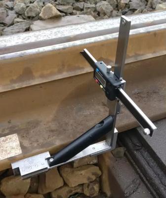 China High Precision Railway Digital Switch Rail Lateral Wear Gauge for sale