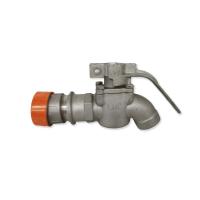 China Rc1 1/4 Threaded Ball Core Train Angle Cock with 1.1 MPa Working Pressure and EN 14601-2011 Certification for sale