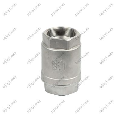 China Vertical check valves stainless steel 304 with npt/bsp thread for sale