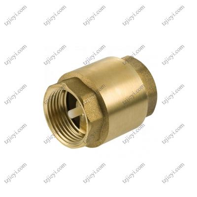 China Vertical pressure washer Brass 4 inch check valve price Water Spring swing one way Check Valve for sale
