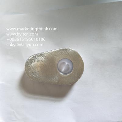 China sand polished aluminum CNC milled prototype for sale