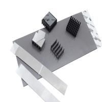 China Gray Ultra Soft Heat Sink Pad 3.5mm Thickness 3.0 W/mK Thermally Conductive Electrically Isolating for LED Ceiling Lamp for sale